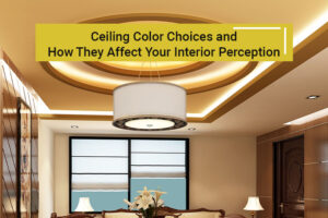 Ceiling Color Choices and How They Affect Your Interior Perception